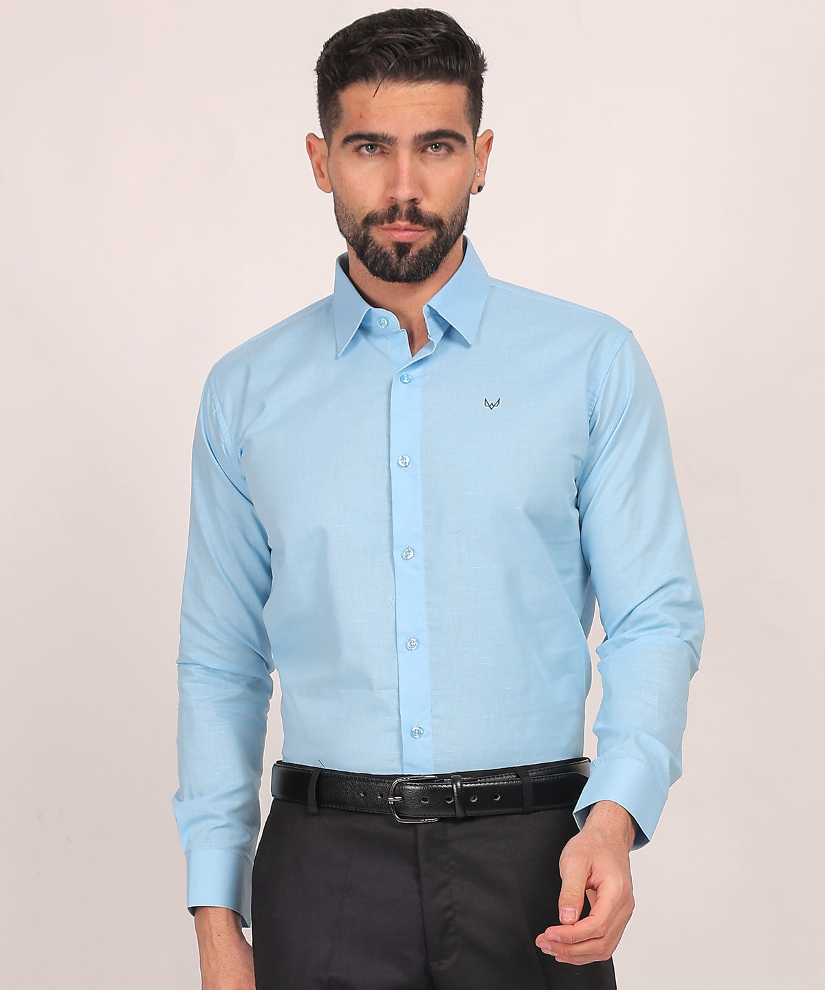 Light Blue Formal Shirt – Westtera