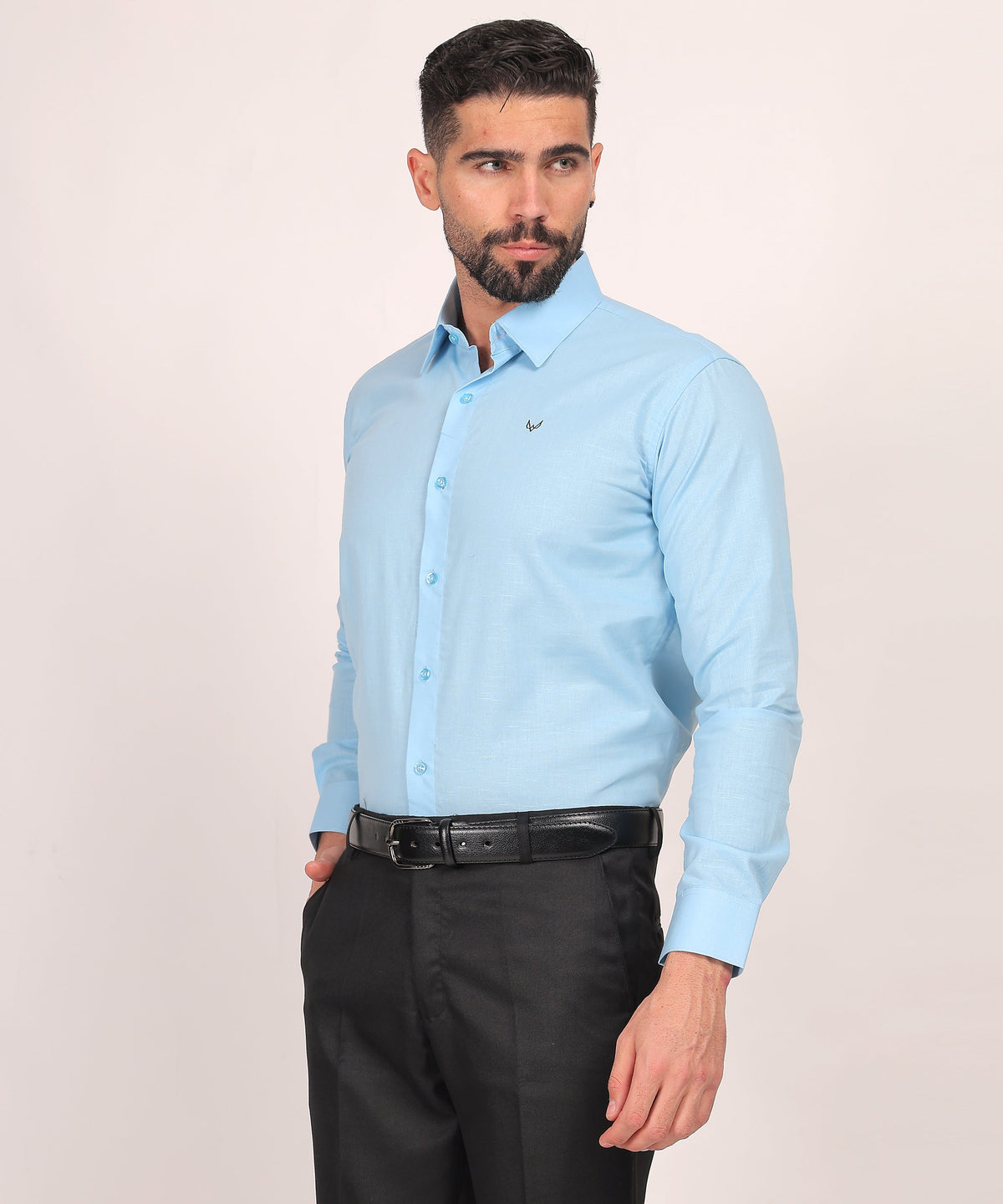Light Blue Formal Shirt – Westtera